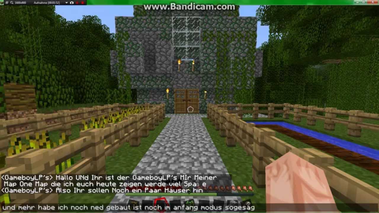 Anfangs Map Zeigen/Minecraft One Map #001 - YouTube