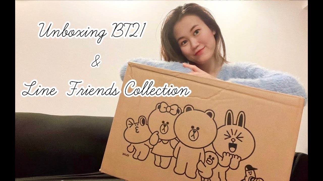 A HUGE UNBOXING BT21 MININI + LINE FRIENDS COLLECTION #BT21 # ...