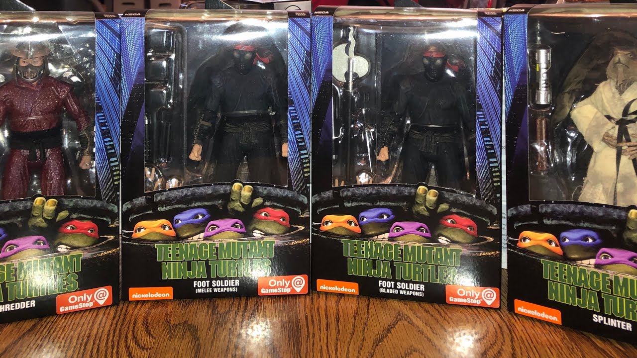 Movie TMNT Neca Wave 2 Review - YouTube