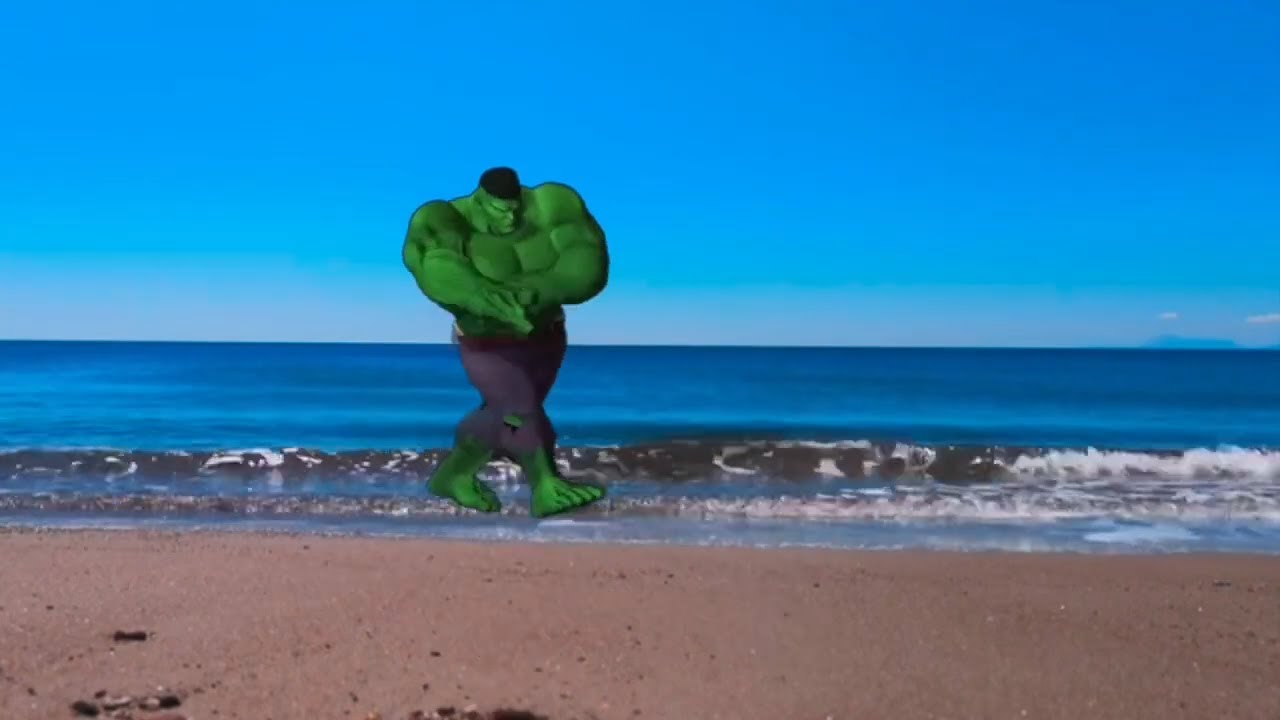 Hulk dancing to dance monkey - YouTube