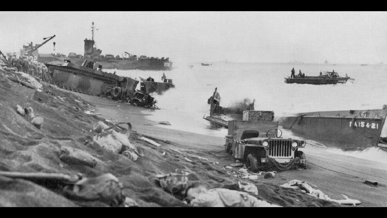 Iwo Jima feb 19, 1945 - YouTube