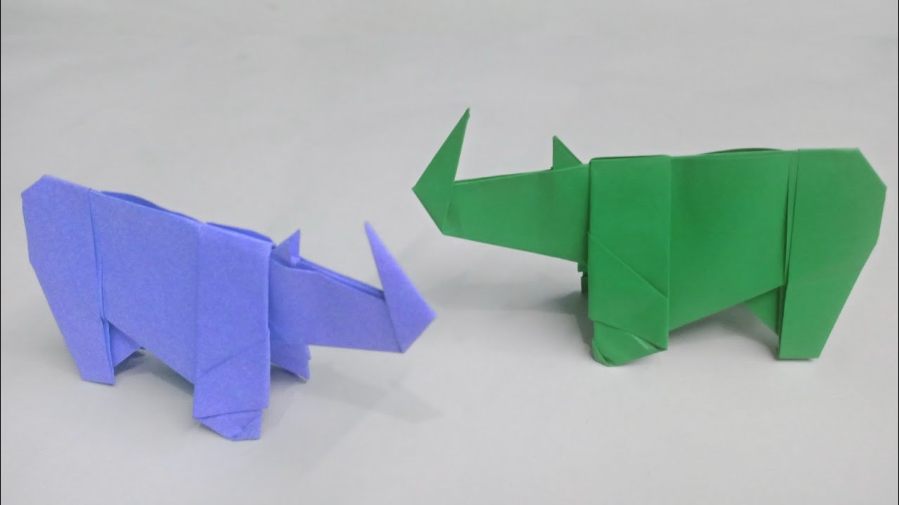 How To Make Origami Paper Animal | Easy Paper Craft | Paper Crafts ...