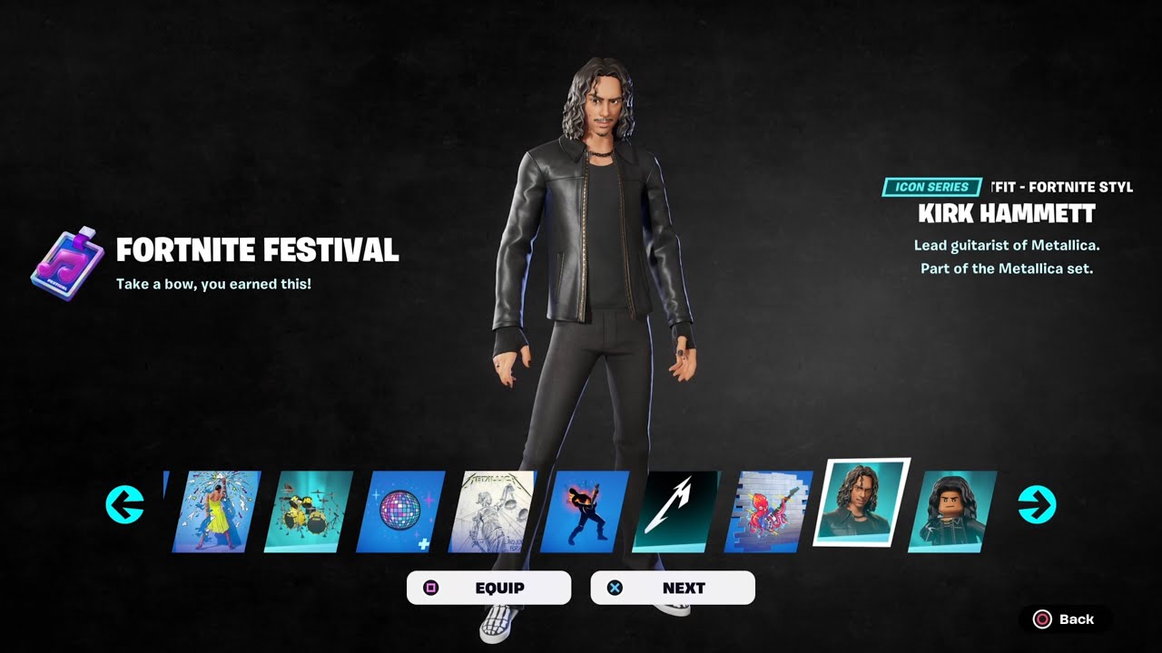 How To Get Metallica Kirk Hammett Skin For FREE! (Fortnite) - YouTube
