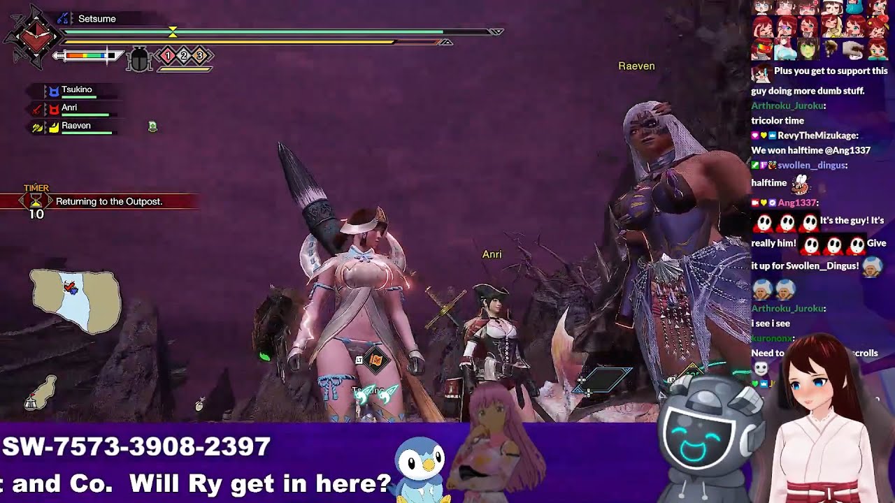 Monster Hunting on the Rise with Shybot, RyDrake, and KarmaKid. Random Hunts - 09/09/23 - YouTube