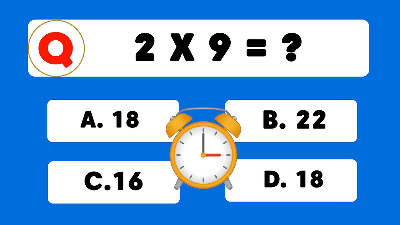 Guess the Math Quiz for Kids | Fun and Easy Math Challenges! ️ - YouTube