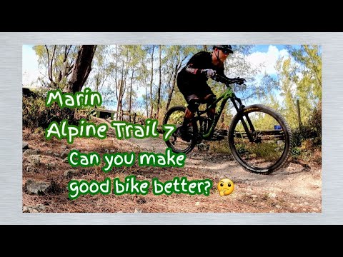 Testing the Marin Alpine Trail 7 at Virginia Key Trails - YouTube