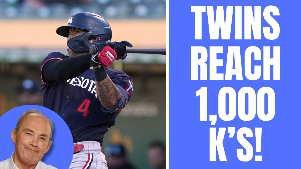 Minnesota Twins offense reaches 1,000 strikeouts - YouTube