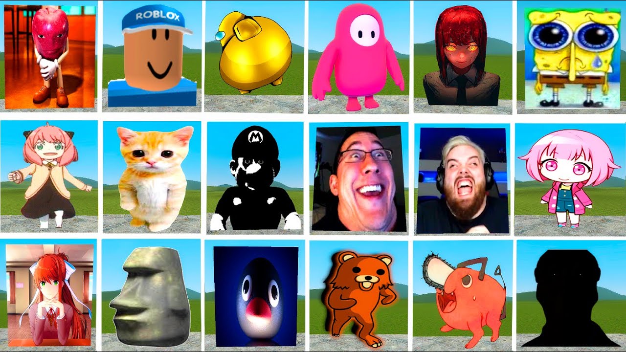 Ultimate Nextbots Pack In Garry's Mod \ Gmod - YouTube