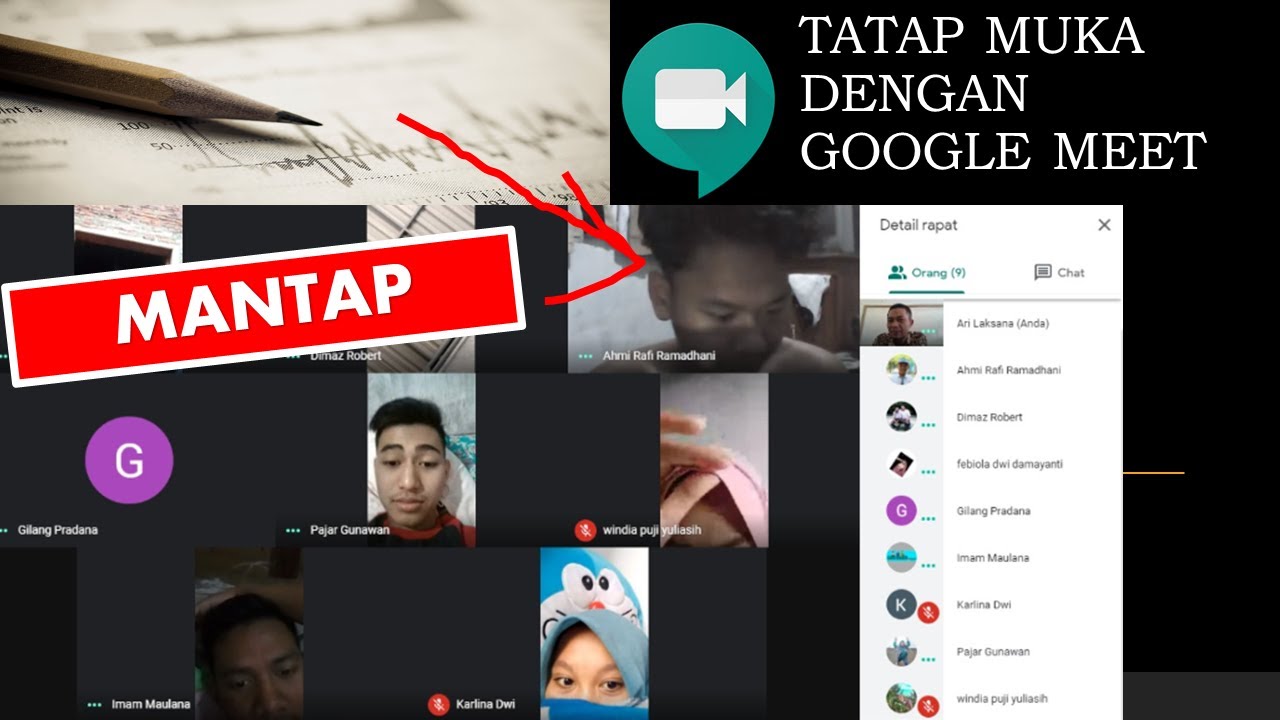 PEMBELAJARAN ONLINE TATAP MUKA DENGAN GOOGLE MEET - YouTube