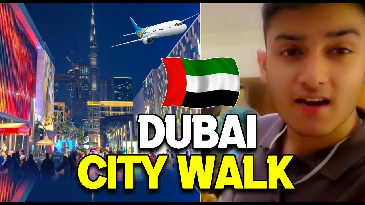 City Walk Dubai | Dubai series | Vlog | Dubai Tour | Baqar Hussain Vlogs #pakistani vlog - 11 ...