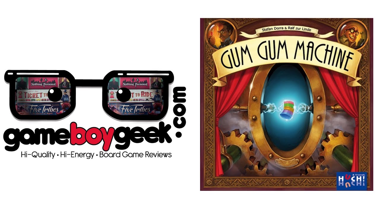 Gum Gum Machine with the Game Boy Geek - YouTube