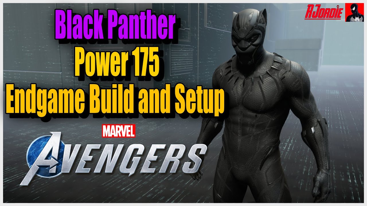 Black Panther Marvel Heroes Build