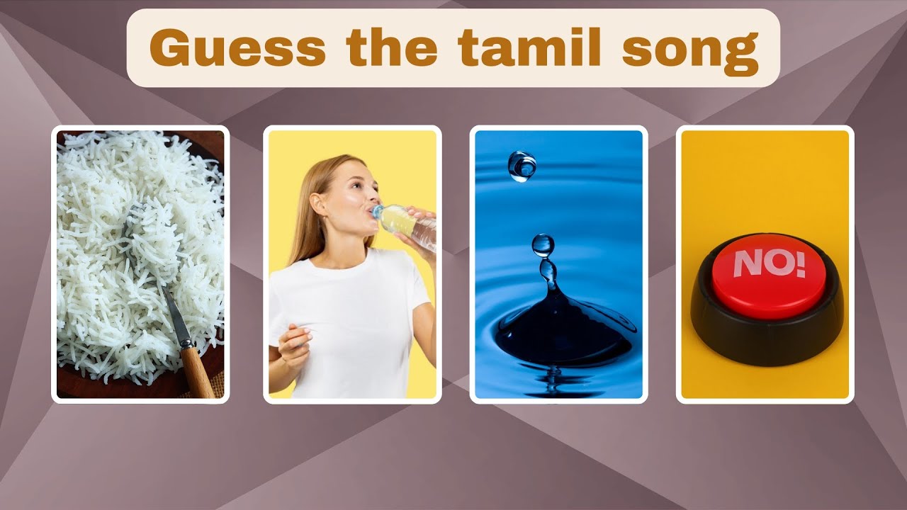 Guess the tamil song | Connection game in tamil | Bioscope game tamil ...