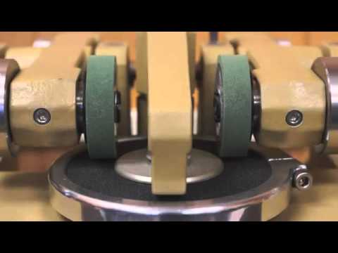 TABER Test (Abrasion Resistance) - YouTube