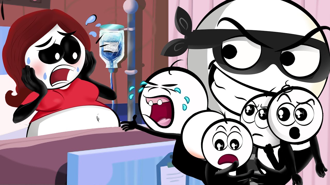 My children were kidnapped 😱 - Pencil show Cartoons. - YouTube