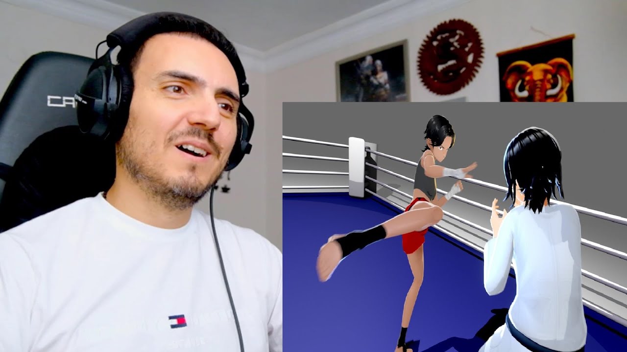 【Girls Fight】Isami vs Mali【Blender】Reaction - YouTube