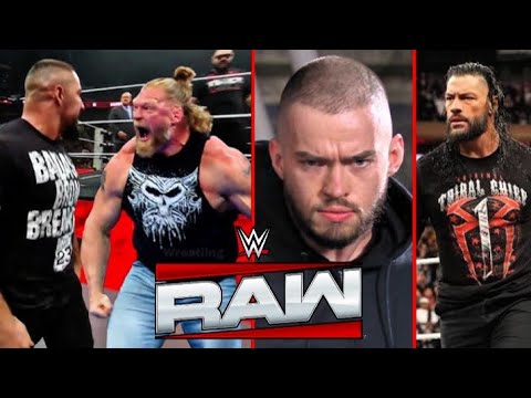 WWE Raw 16 December Highlights - Austin Theory Returns!😱 Bron Breakker ...