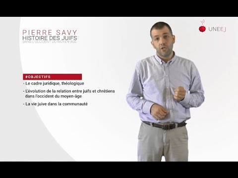 MOOC Histoire du peuple juif dans l'occident médiéval par Pierre Savy ...