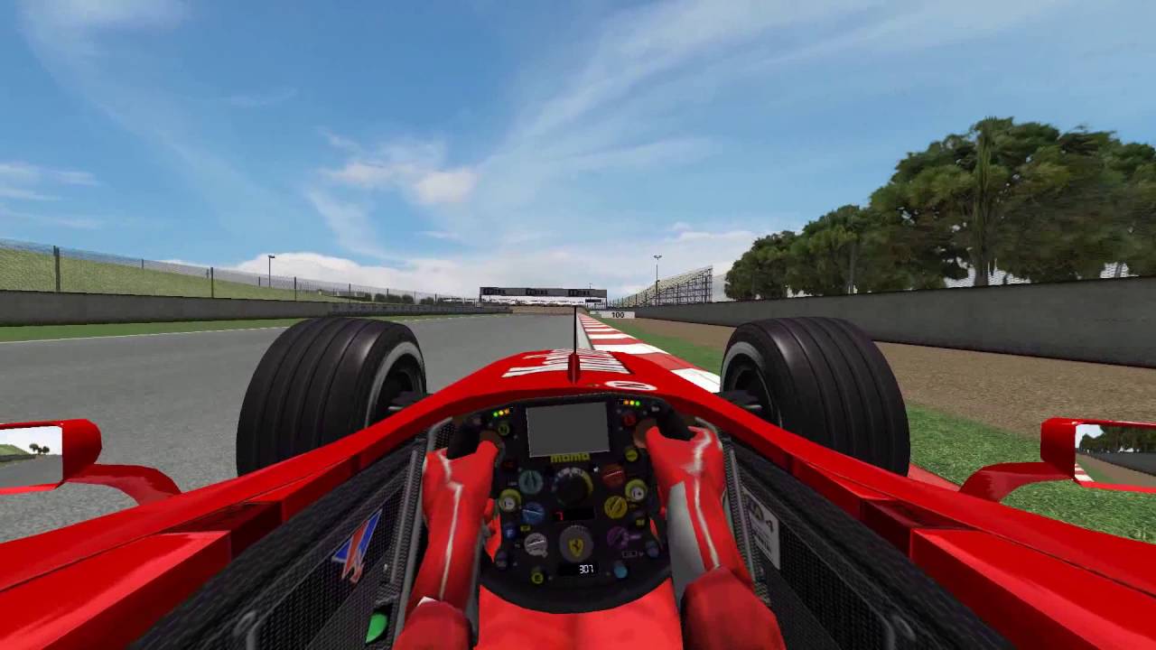 rFactor - F1 2004 RH - Ferrari F2004 at Barcelona* - YouTube