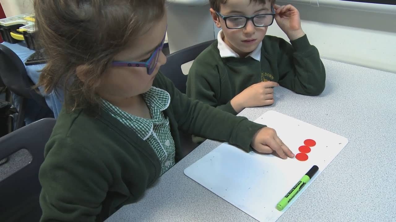 Subtraction as take away - YouTube