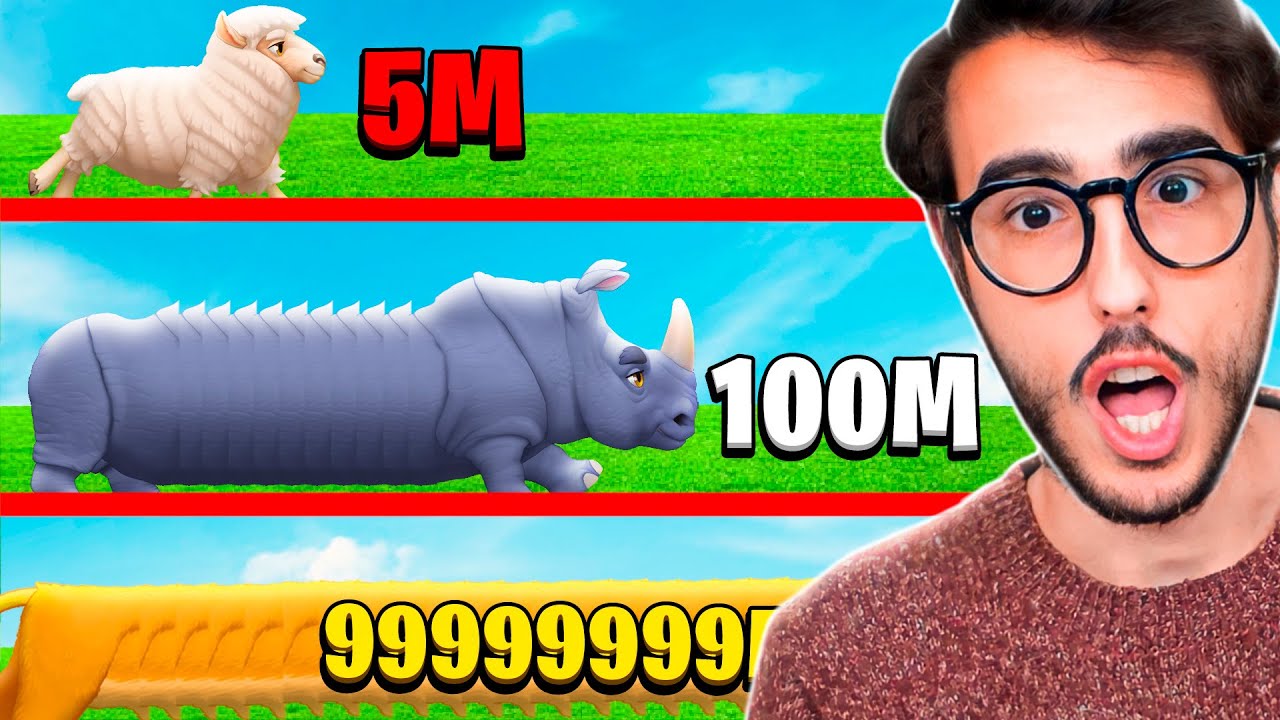 CREO L'ANIMALE PIÙ LUNGO DEL MONDO! - Animal Run - YouTube