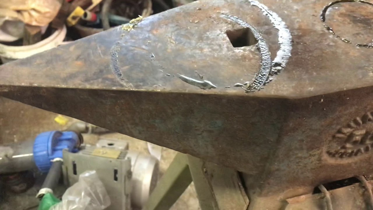 real ACCIAIO ( steel) anvil made in ITALY - YouTube