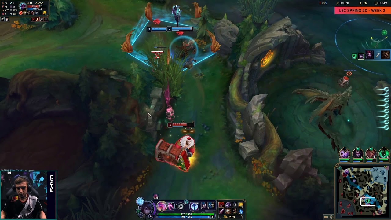 [G2 Caps Pro View] G2 Esports vs Vitality G2 Caps Aphelios adc | LEC ...