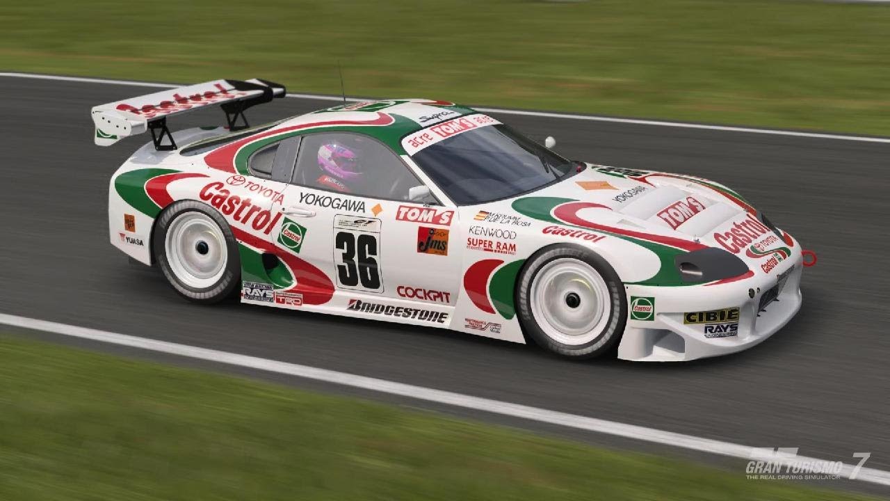 Castrol Toyota Tom's Supra GT500 - YouTube