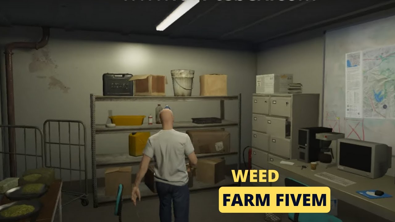 Weed Farm Fivem | Interior & map for Roleplay | Tebex MLO shop - YouTube