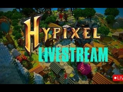 Minecraft Hypixal live stream - YouTube