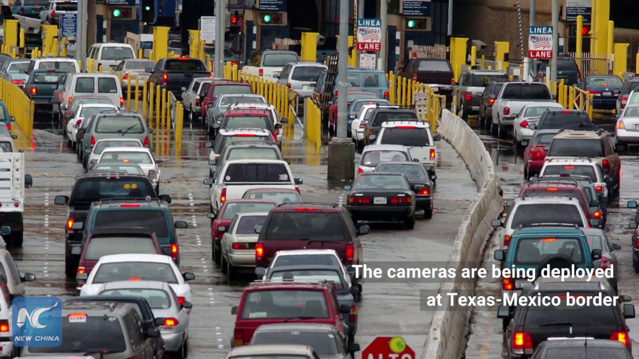 Facial recognition cameras to be developed at US-Mexico border - YouTube