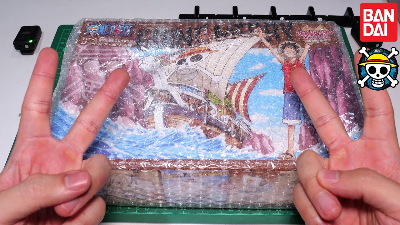 Celebrating One Piece Live with building Going Merry! (Day 1) Bandai X ...