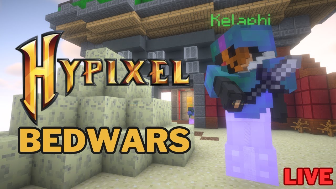 🔴 LIVE - HYPIXEL BEDWARS - YouTube