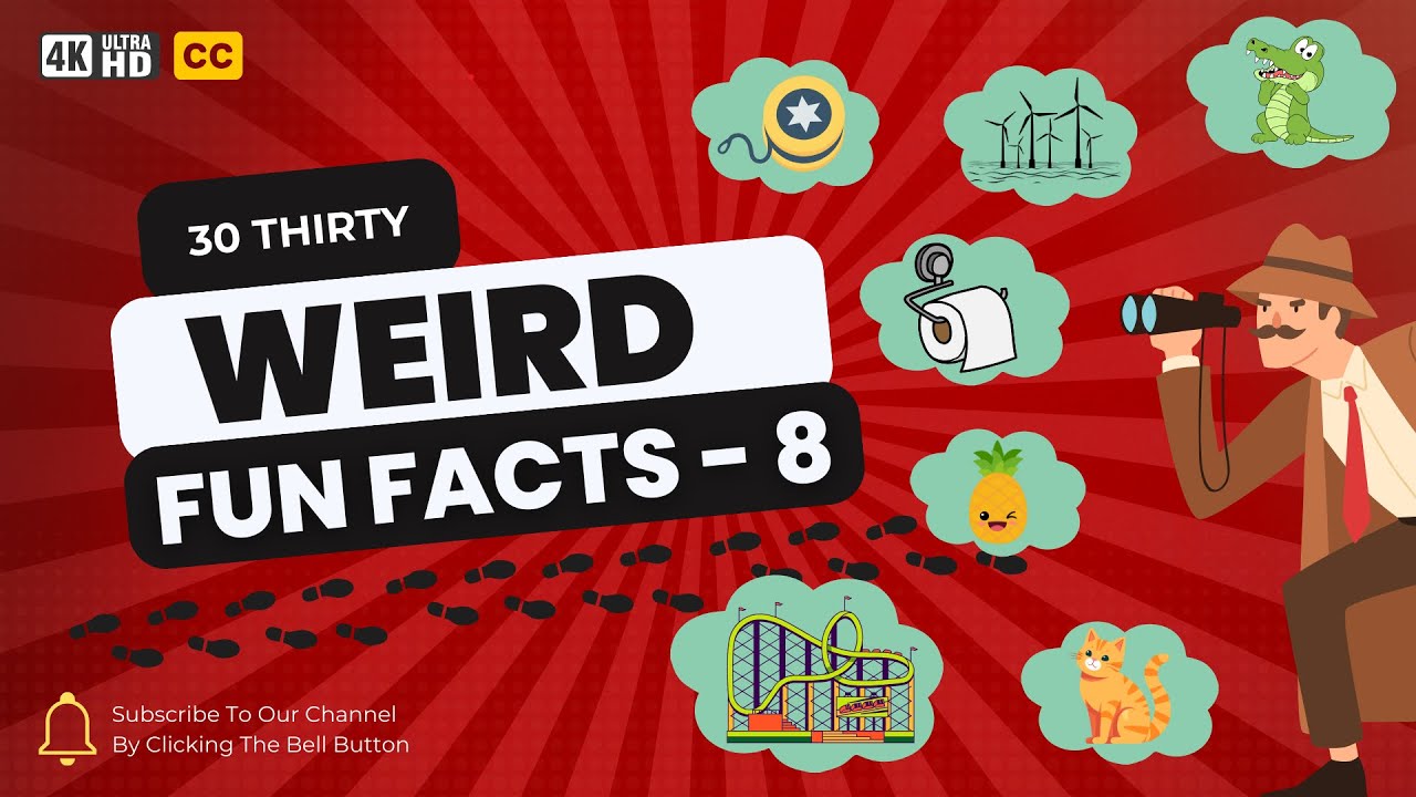 30 Mind-Blowing Weird Fun Facts You Never Knew! 😲🎉 | Part 8 | Amazing ...