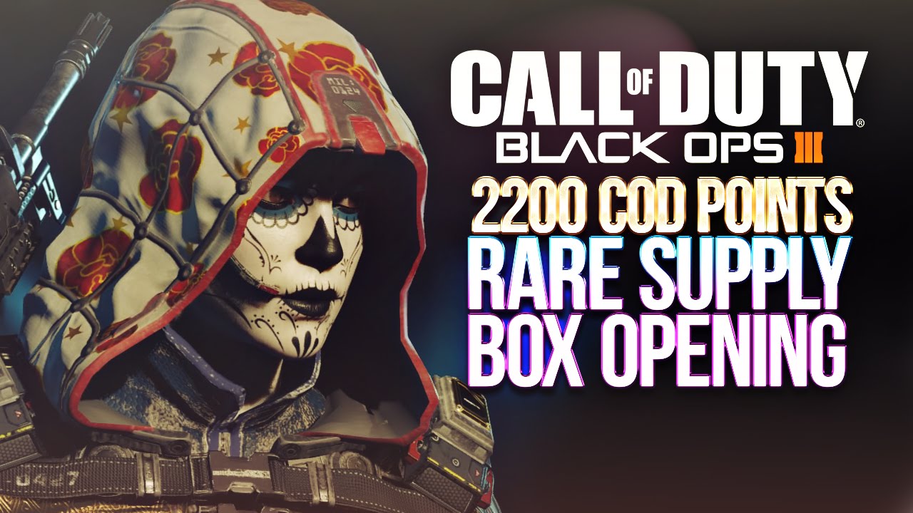 Call of Duty® Black Ops III Rare Supply Box Opening (2200 CoD Points ...
