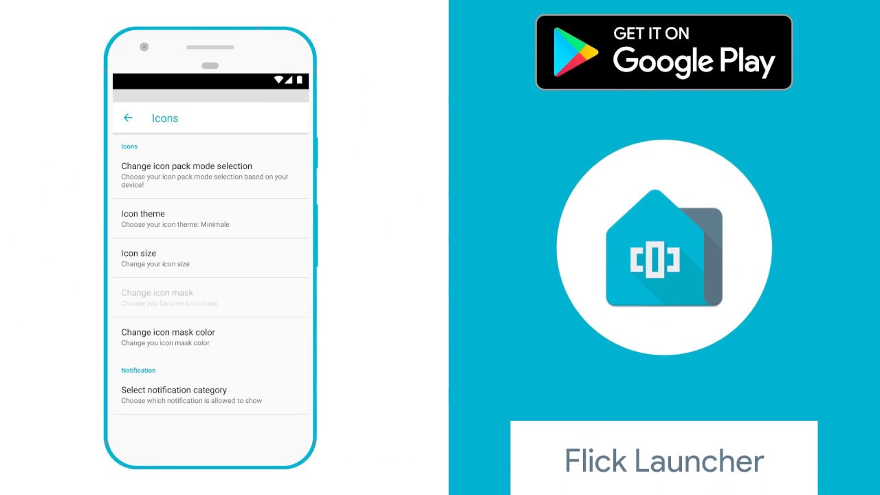 Flick Launcher Official App Review - Customizable Google Pixel Launcher ...