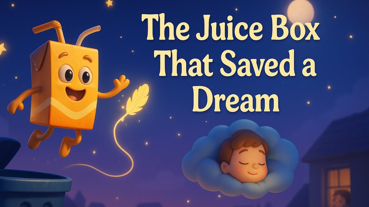 🧃 The Juice Box That Saved a Dream | Fun Bedtime Story for Kids | Chanu ...