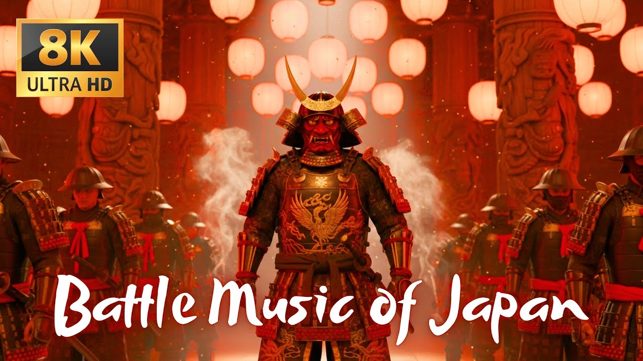 Samurai Bushido Red Moon Ritual | Epic Japanese Warriors Ceremonial ...