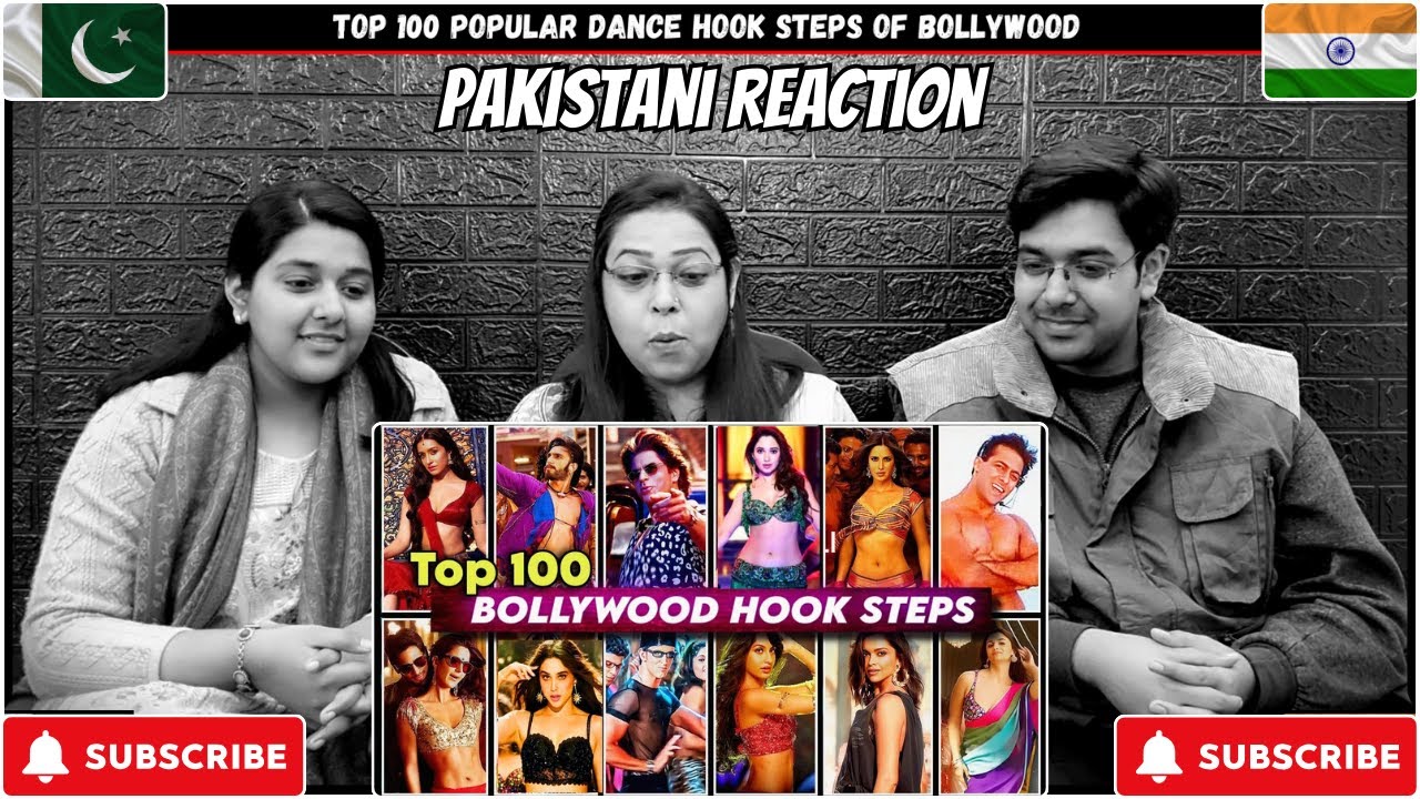 Top 100 POPULAR Dance Hook Steps Of Bollywood | Reaction! - YouTube