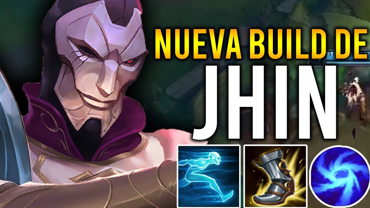 MEJORES OBJETOS Y RUNAS CON JHIN ADC EN LEAGUE OF LEGENDS! JHIN ...