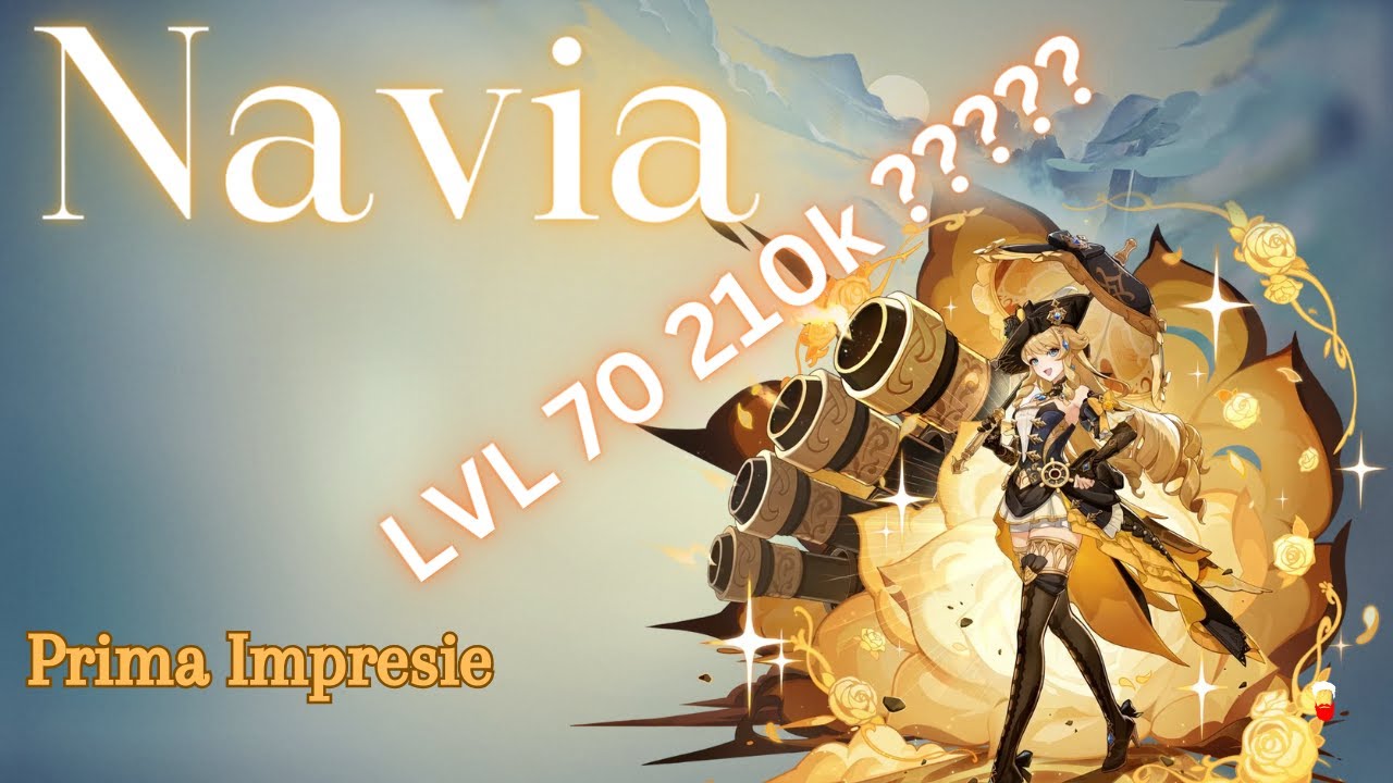 Prima Impresie "Navia" gameplay Genshin impact - YouTube