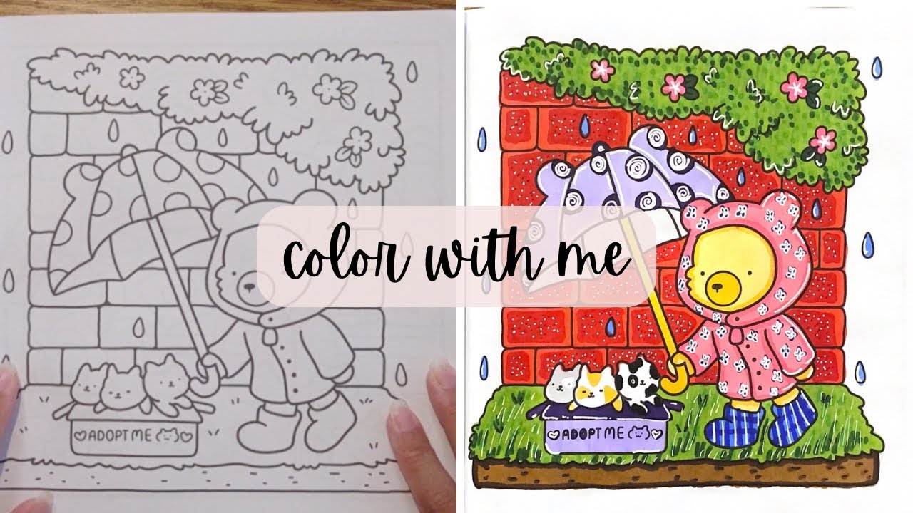 ☔️Cozy friends by Coco wyo | practicing adding DETAILS - YouTube