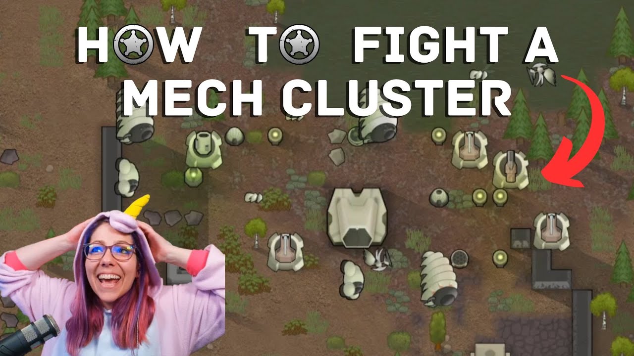 Best Defenses against Mech Clusters in RimWorld - YouTube