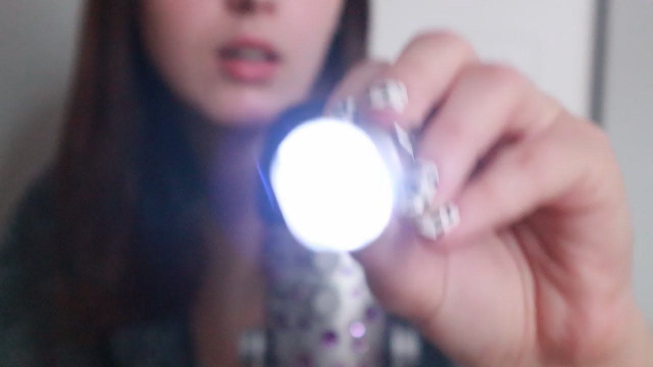 ASMR Mini Flashlight - Follow the light game for sleep - YouTube