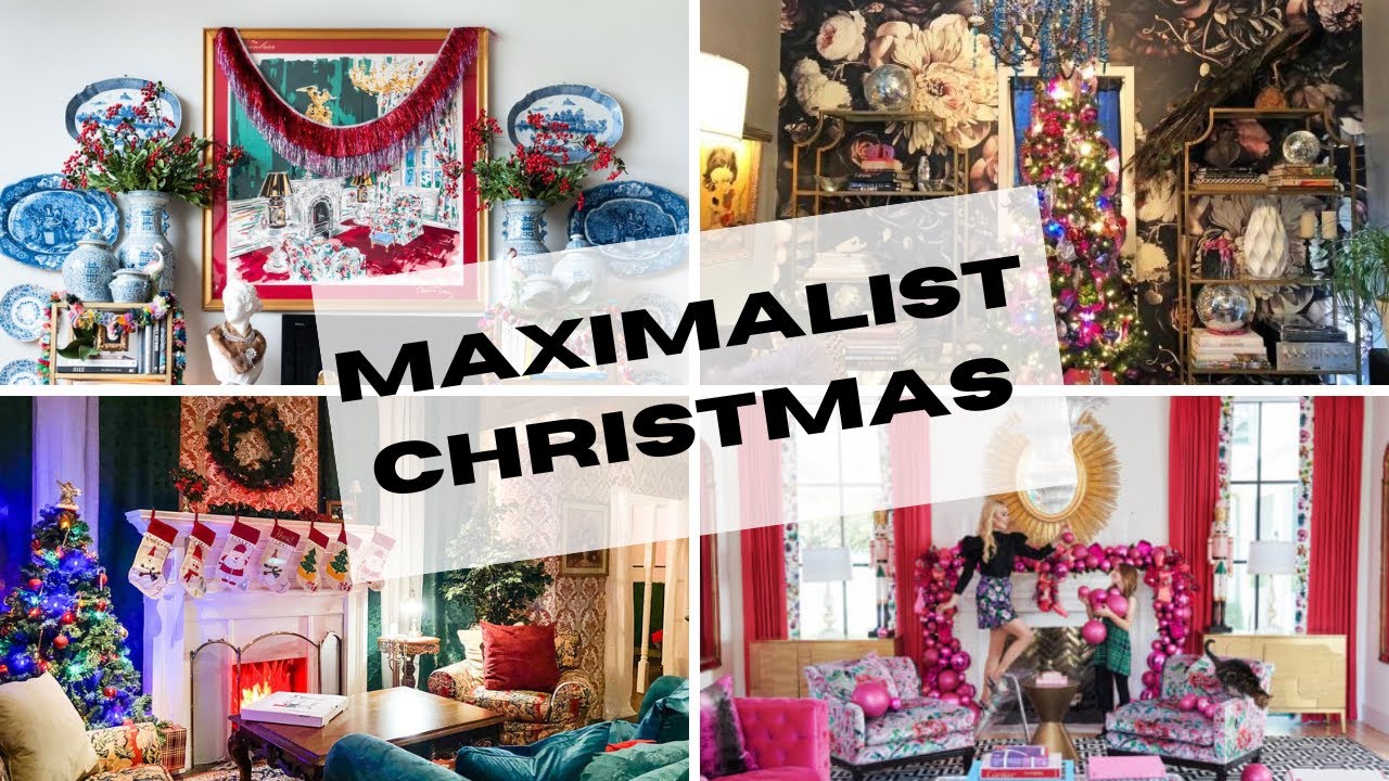Maximalist Christmas Inspiration & Home Decor | And Then There Was ...