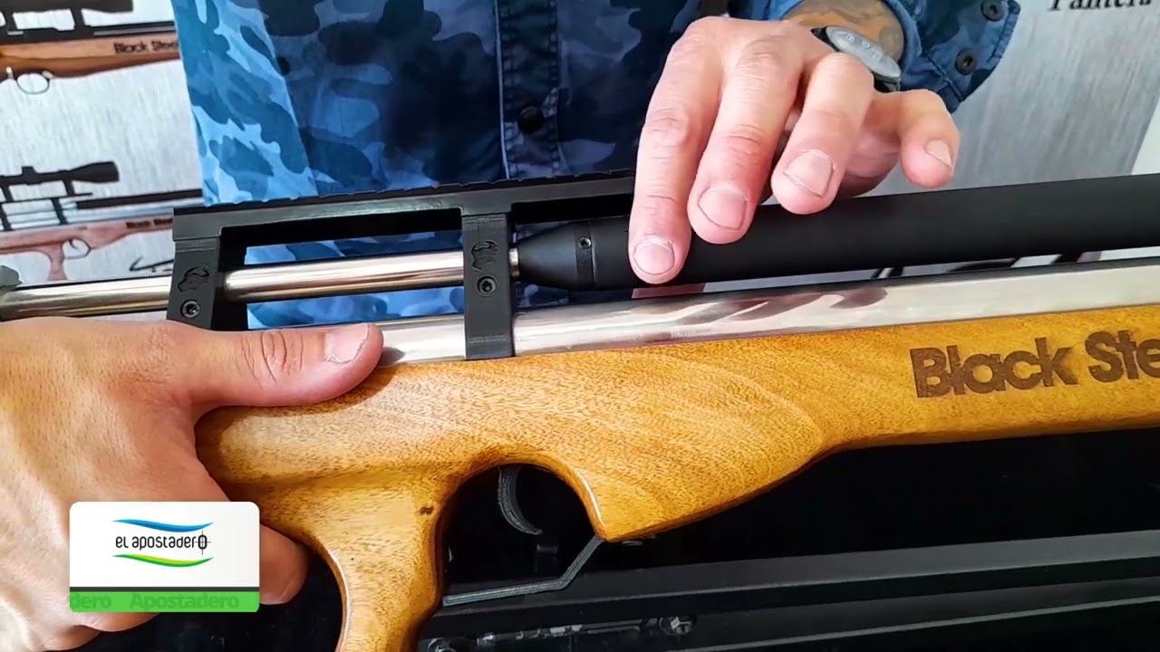 Rifle Black Steel modelo Toro Bull Pup - YouTube