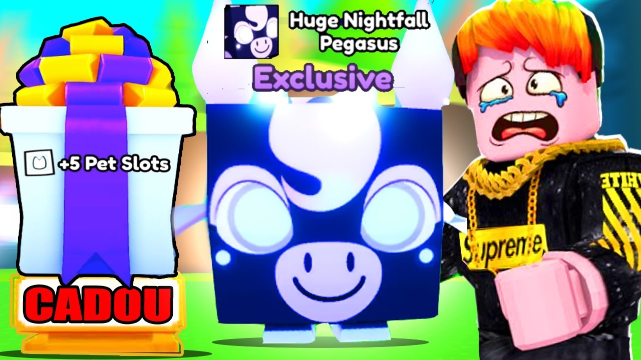 Deschidem CADOU MYTHICAL si PICA HUGE PEGASUS Rar in Pet Simulator X ...