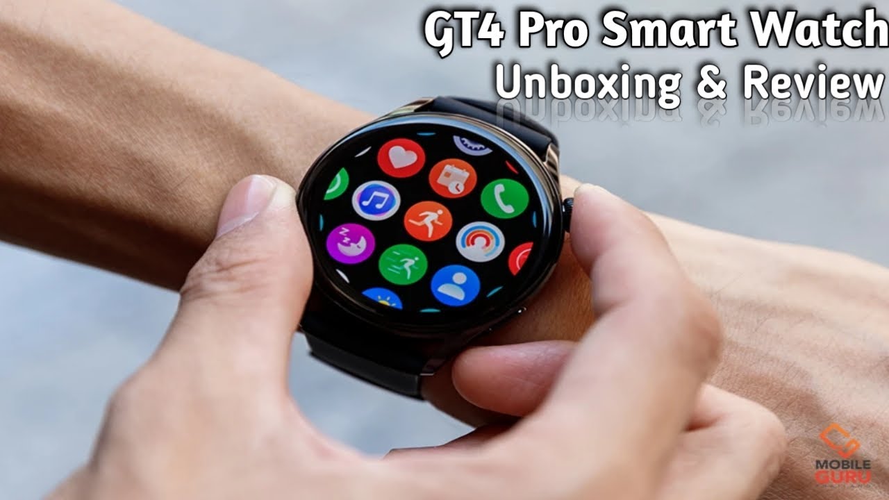 NEW GT4 Pro || GT 4 Pro Smart Watch Unboxing - YouTube