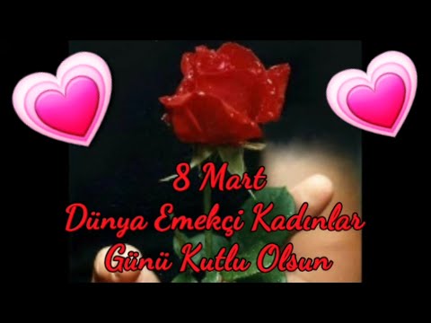 yeni 8 Mart Emekçi Kadınlar günü mesajı🌹 kadınlar gününüz kutlu olsun @hanimeller