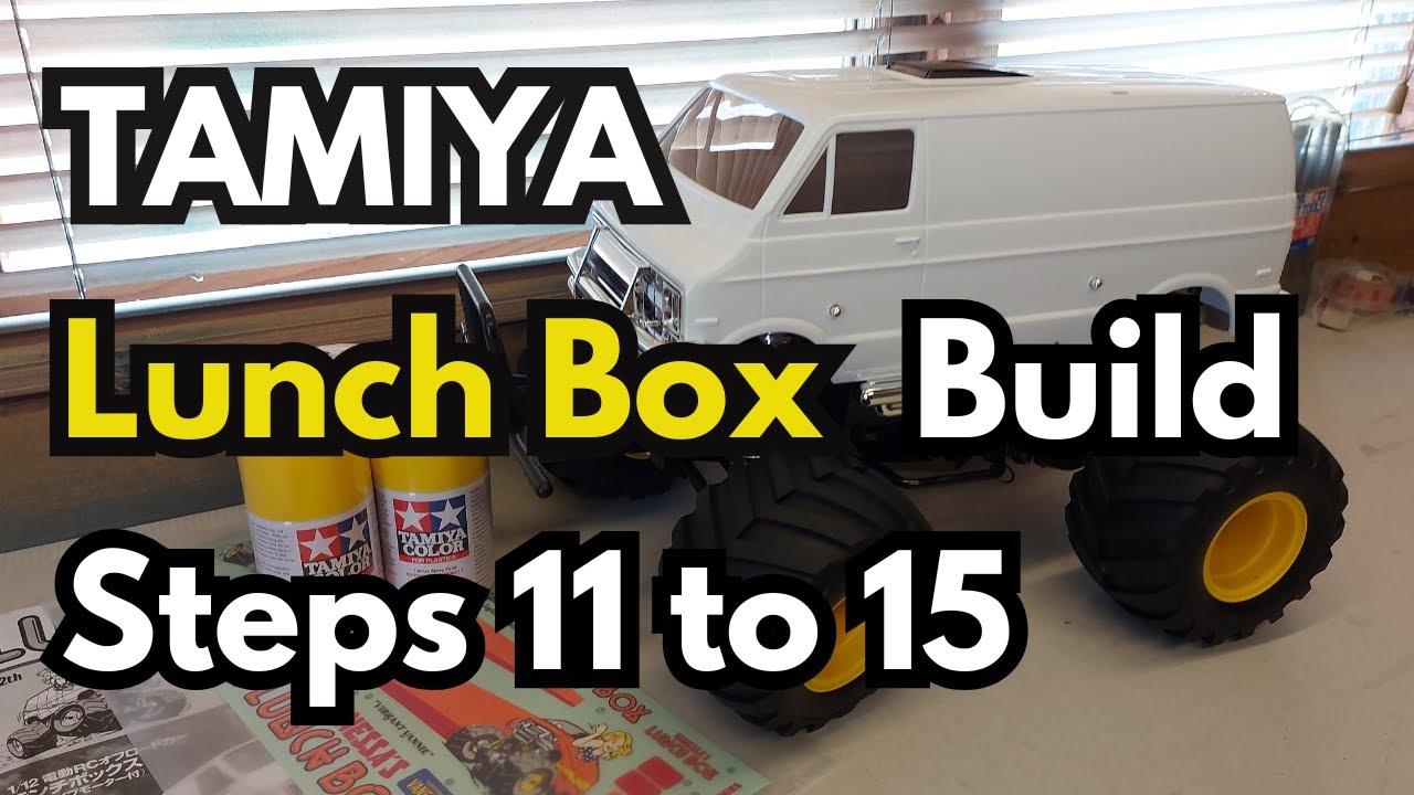 Tamiya Lunch Box Build - Steps 11 to 15 #tamiya #tamiyarc #rcbuggy # ...